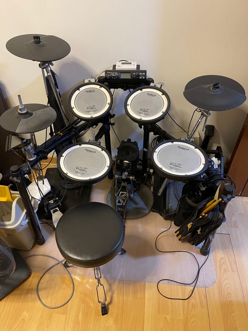 Roland TD-4KX Electronic Drum Set, Hobbies & Toys, Music & Media ...