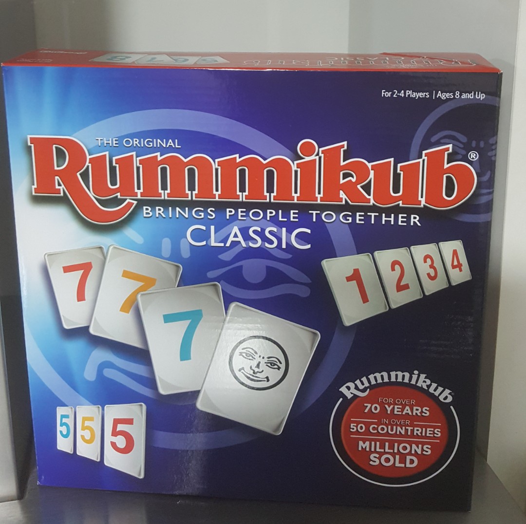 Rummikub-The Original Rummy Tile Game (Classic,Authentic), Toys & Games ...