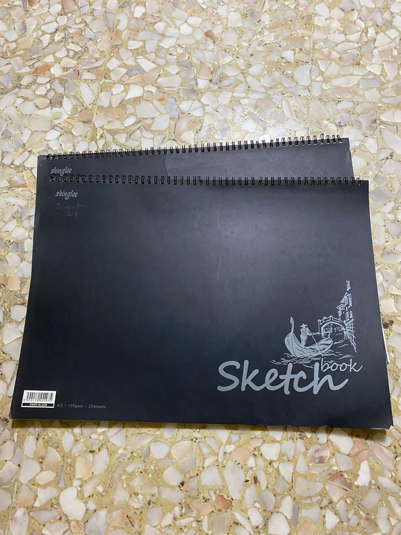 Sketchbook and Drawing Blocks, Hobbies & Toys, Stationery & Craft ...