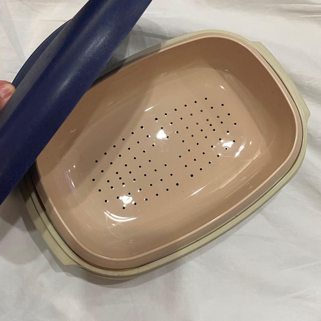 Tupperware Container & Strainer, Furniture & Home Living, Kitchenware ...
