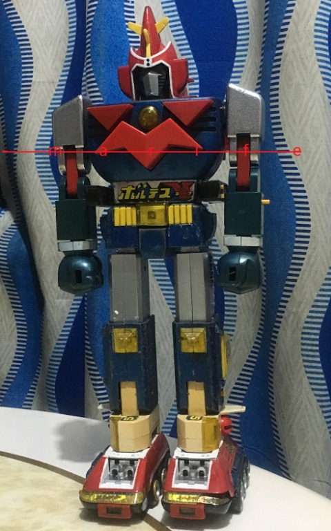 voltes v popy japan godaikin bandai robot, Hobbies & Toys, Toys & Games ...