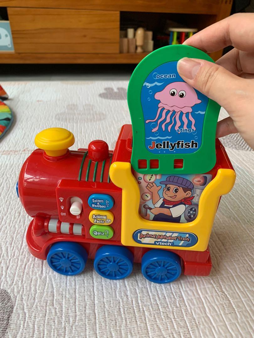 Vtech Alphabet Animal Train, Hobbies & Toys, Toys & Games on Carousell