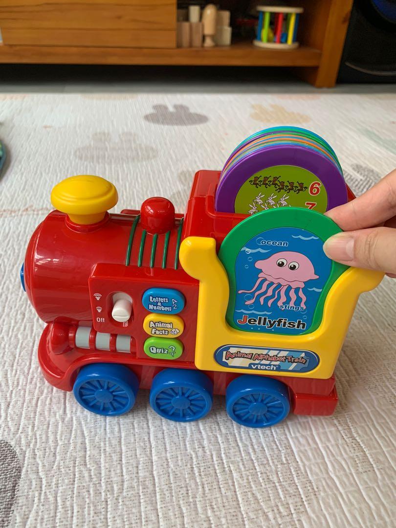 Vtech Alphabet Animal Train, Hobbies & Toys, Toys & Games on Carousell