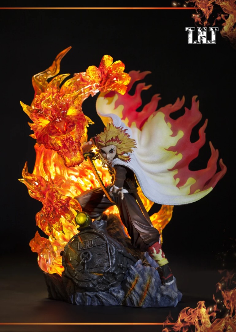 WTS PO of TNT Studio Kimetsu no Yaiba Demon Slayer Flame Hashira ...