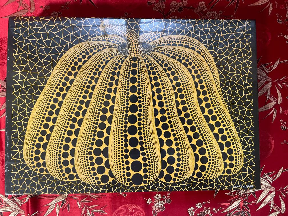 Yayoi kusama pumpkin puzzle 1000 piece, Hobbies & Toys, Stationery ...