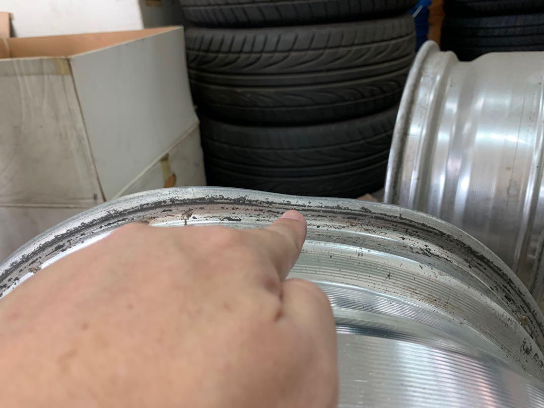 18” original WORKS sport rims . Made in Japan, Car Accessories, Tyres ...