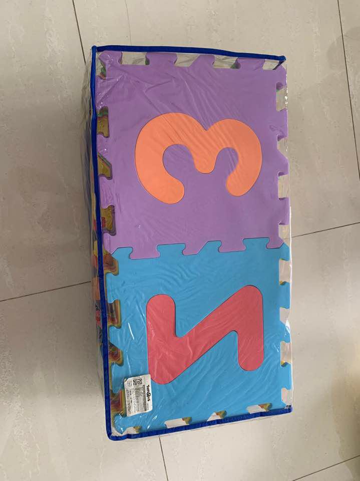 Alphabet mat (A-Z and 0-9), Babies & Kids, Infant Playtime on Carousell