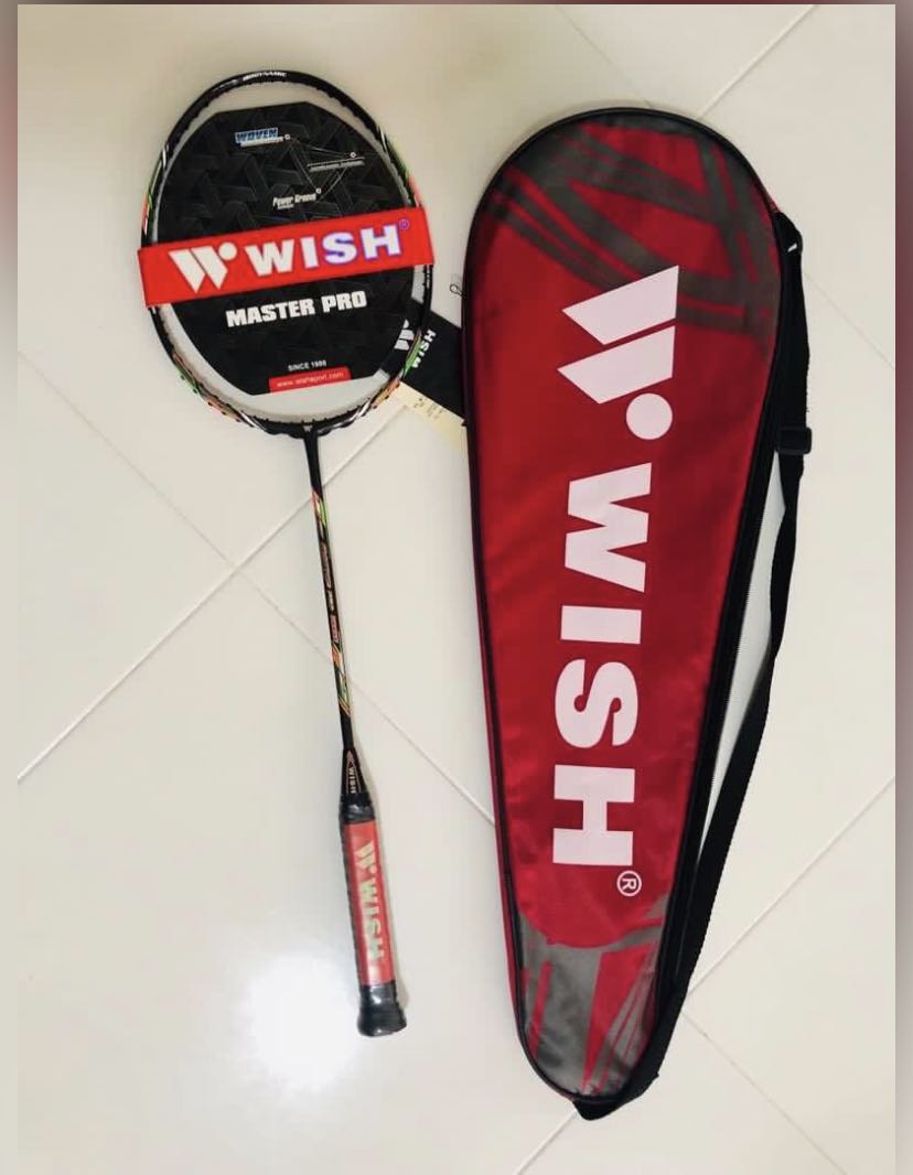 Badminton racket - wish master pro 5000, Sports Equipment, Sports ...