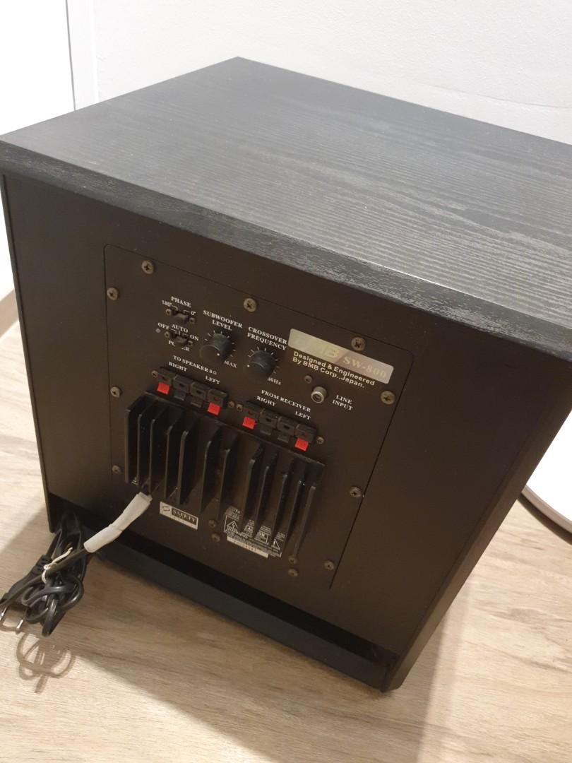 BMB Subwoofer SW-800, Audio, Soundbars, Speakers & Amplifiers on Carousell