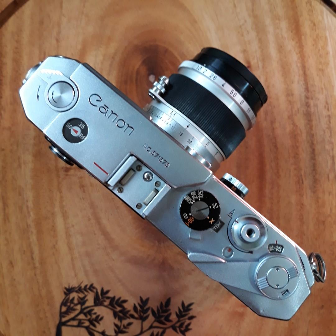 Canon VL2 Rangefinder 50mm f1.8, Photography, Cameras on Carousell