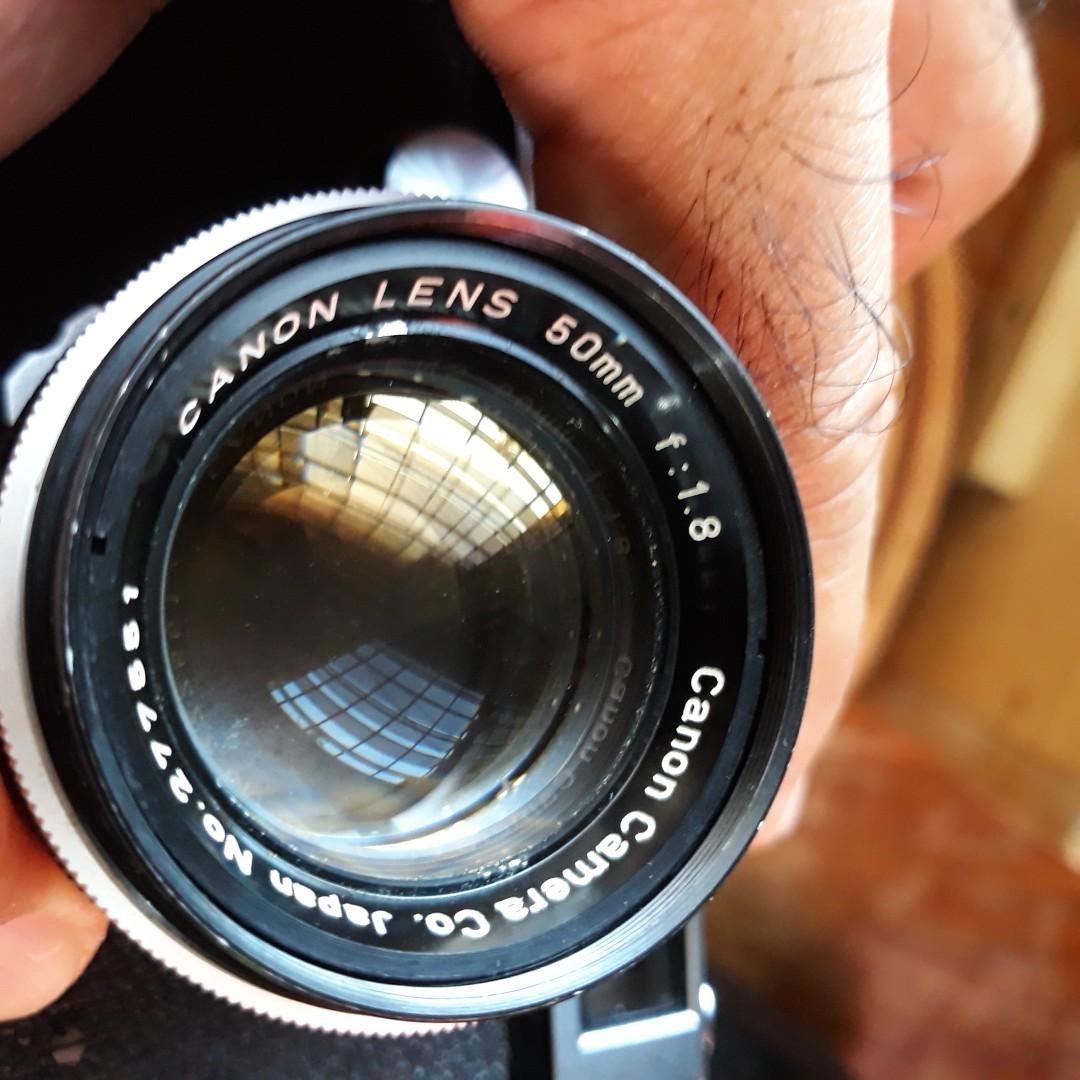 Canon VL2 Rangefinder 50mm f1.8, Photography, Cameras on Carousell