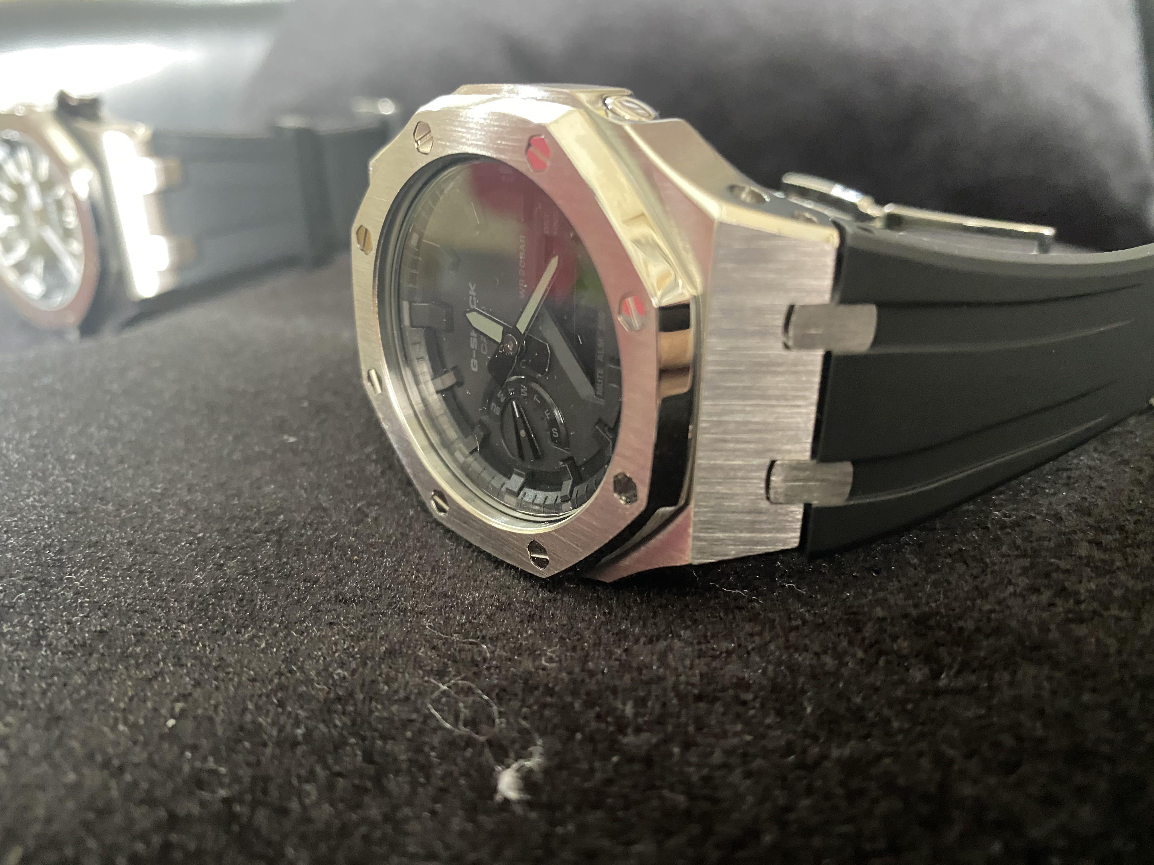 CASIO AP MOD GA2100 GA2110 ga-2100 ga-2110 v3 plus casing rubber ...