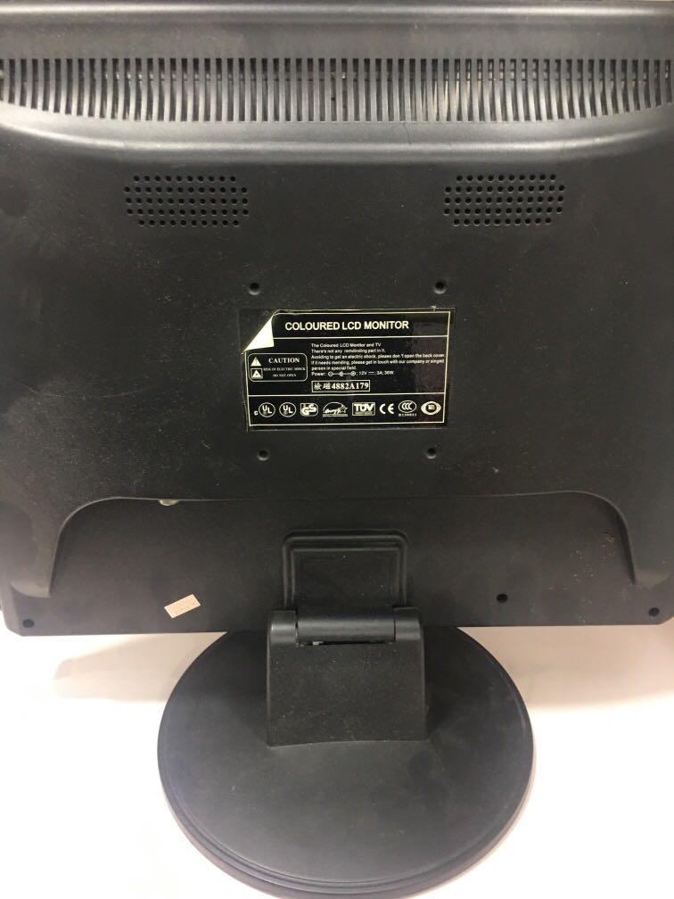 Coloured LCD MONITOR, Computers & Tech, Parts & Accessories, Monitor ...