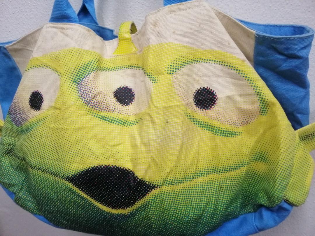 DISNEY ALIEN TOTE BAG OVER PRINT, Men's Fashion, Bags, Sling Bags on ...