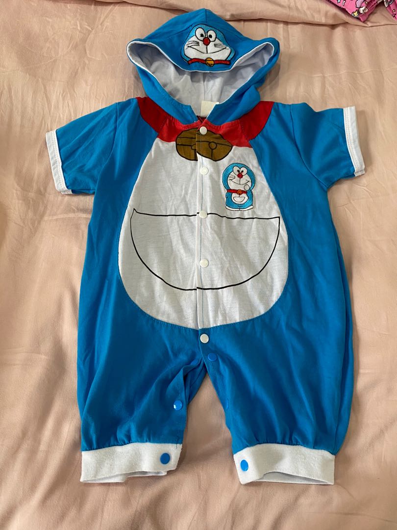 Doraemon suit, Babies & Kids, Babies & Kids Fashion on Carousell