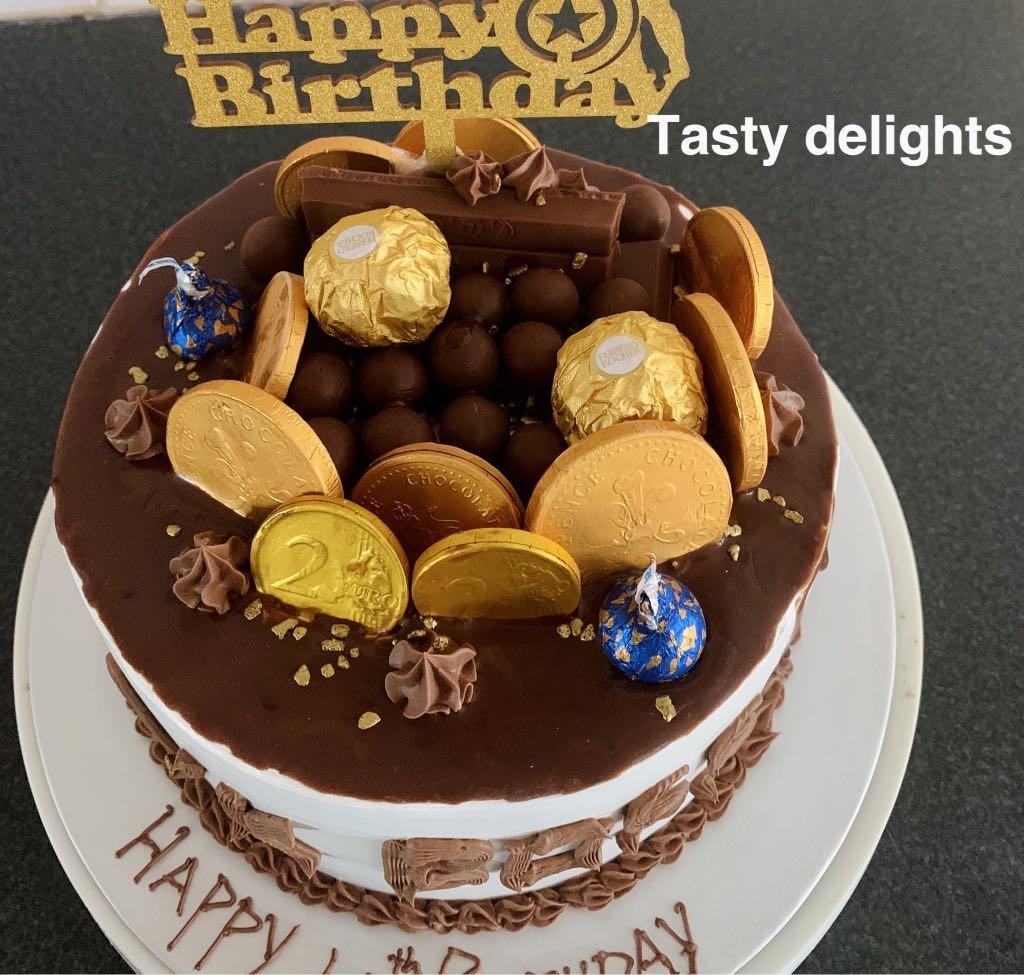 Eggless vanilla pull out money cake,money cake,eggless cake,money ...