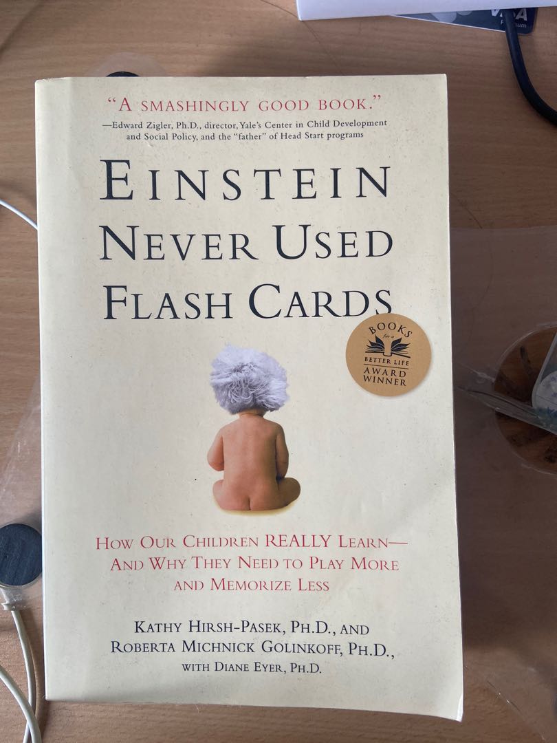 Einstein never used flash cards, Hobbies & Toys, Books & Magazines ...