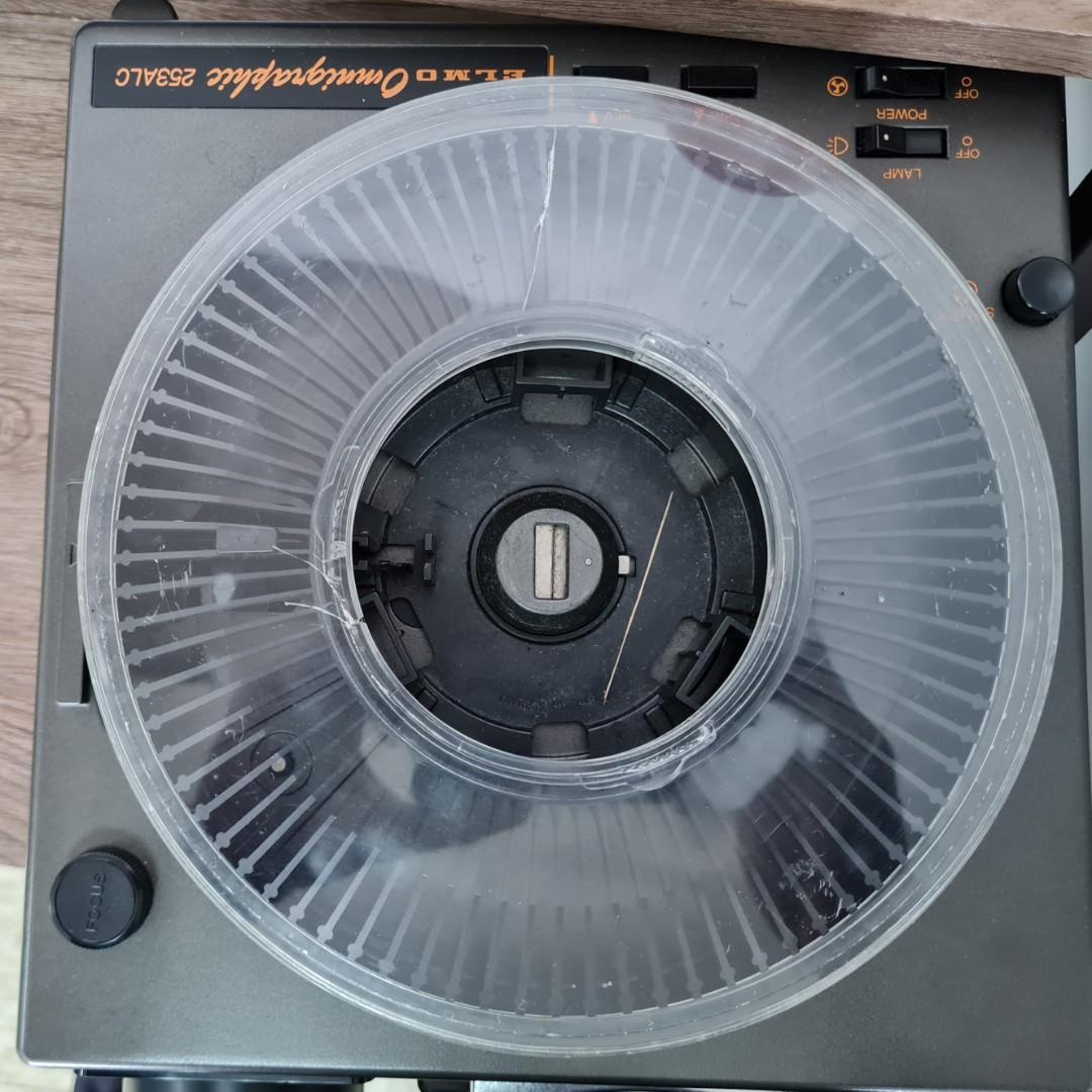 Own a piece of history ! Elmo-253AF-Omnigraphic-Slide-Projector, TV ...