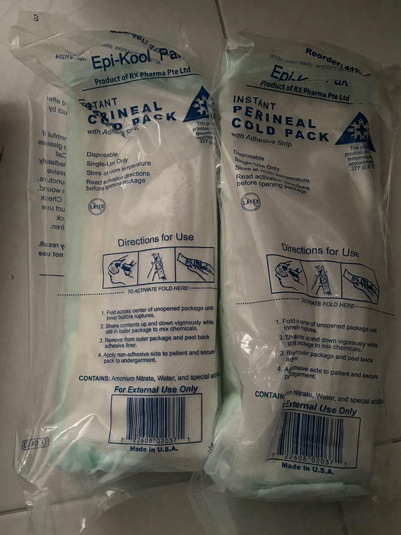 Epi kool pak (perineal cold pad), Babies & Kids, Maternity Care on ...