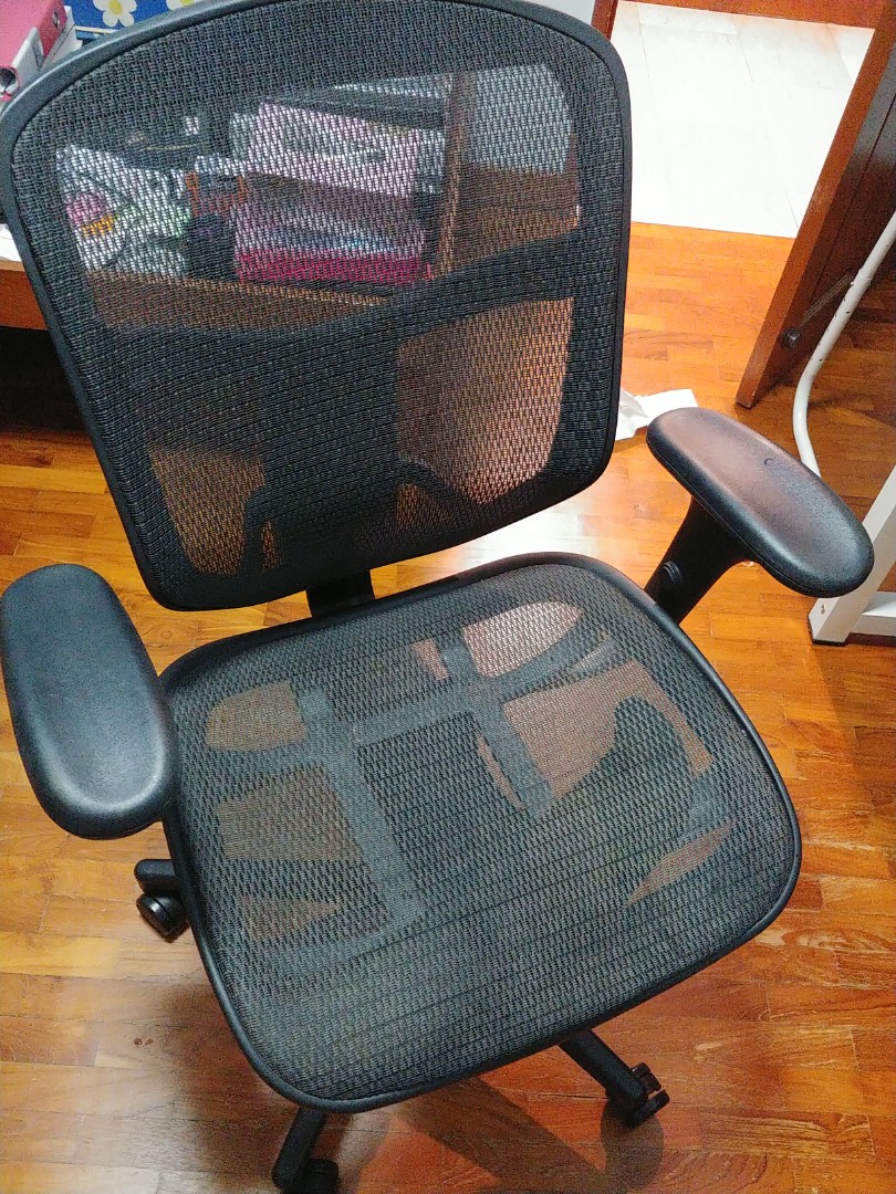 Ergohuman Enjoy Chair, Furniture, Tables & Chairs on Carousell