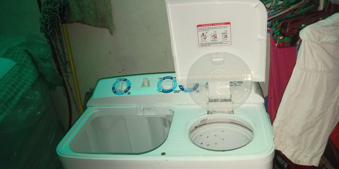 Eurotek Twin Tub Washing Machine, TV & Home Appliances, Washing ...
