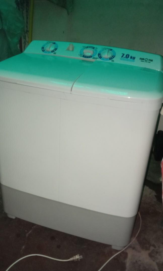 Eurotek Twin Tub Washing Machine, TV & Home Appliances, Washing ...