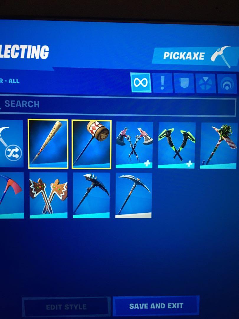 Fortnite account rare iteams, Video Gaming, Gaming Accessories, Game ...
