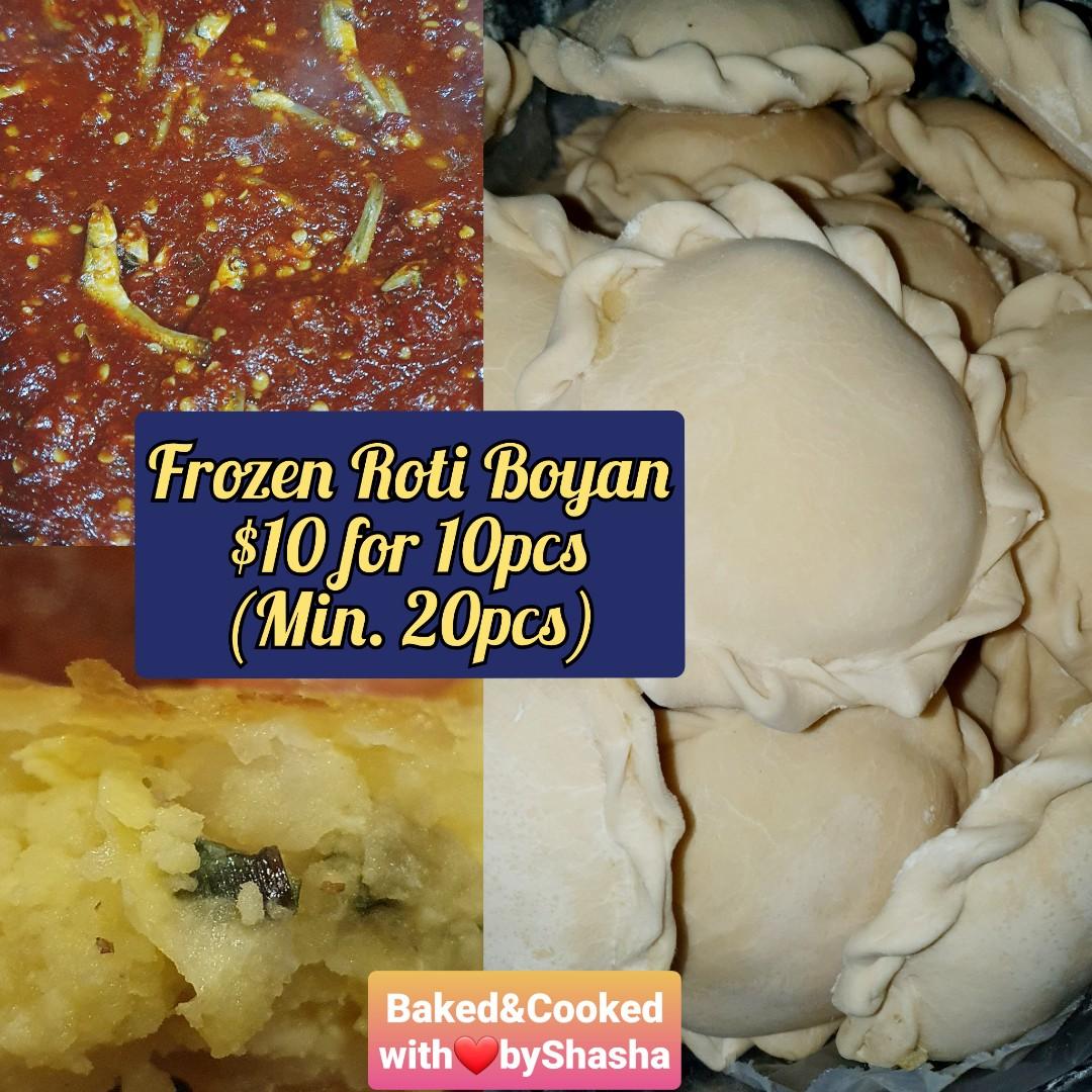 Frozen Roti Boyan, Food & Drinks, Chilled & Frozen Food on Carousell