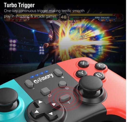 Gamory Wireless Controller for Nintendo Switch/Switch Lite, Supporting ...