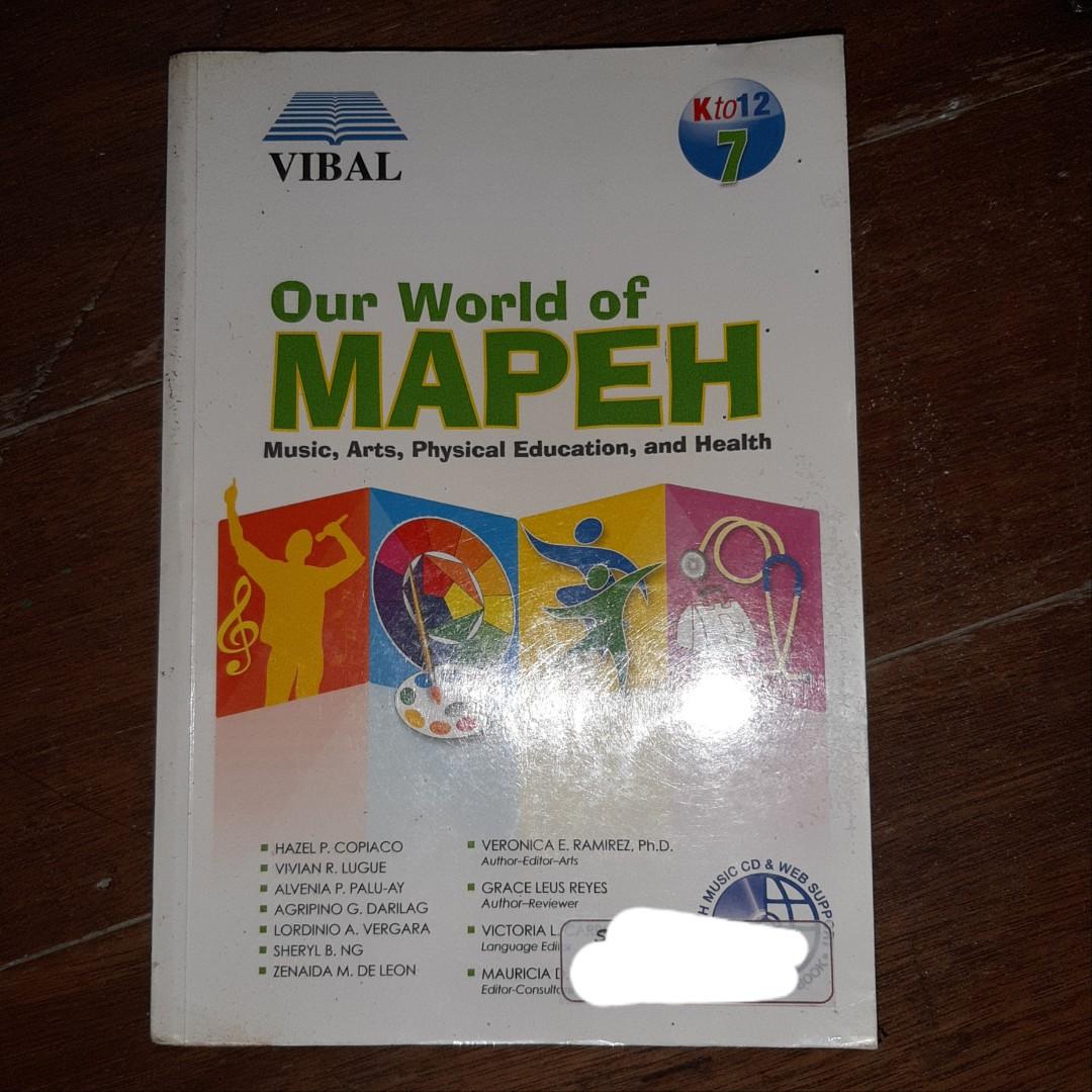 Grade 7 book Our World of MAPEH Music, Arts, Physical Education, and ...