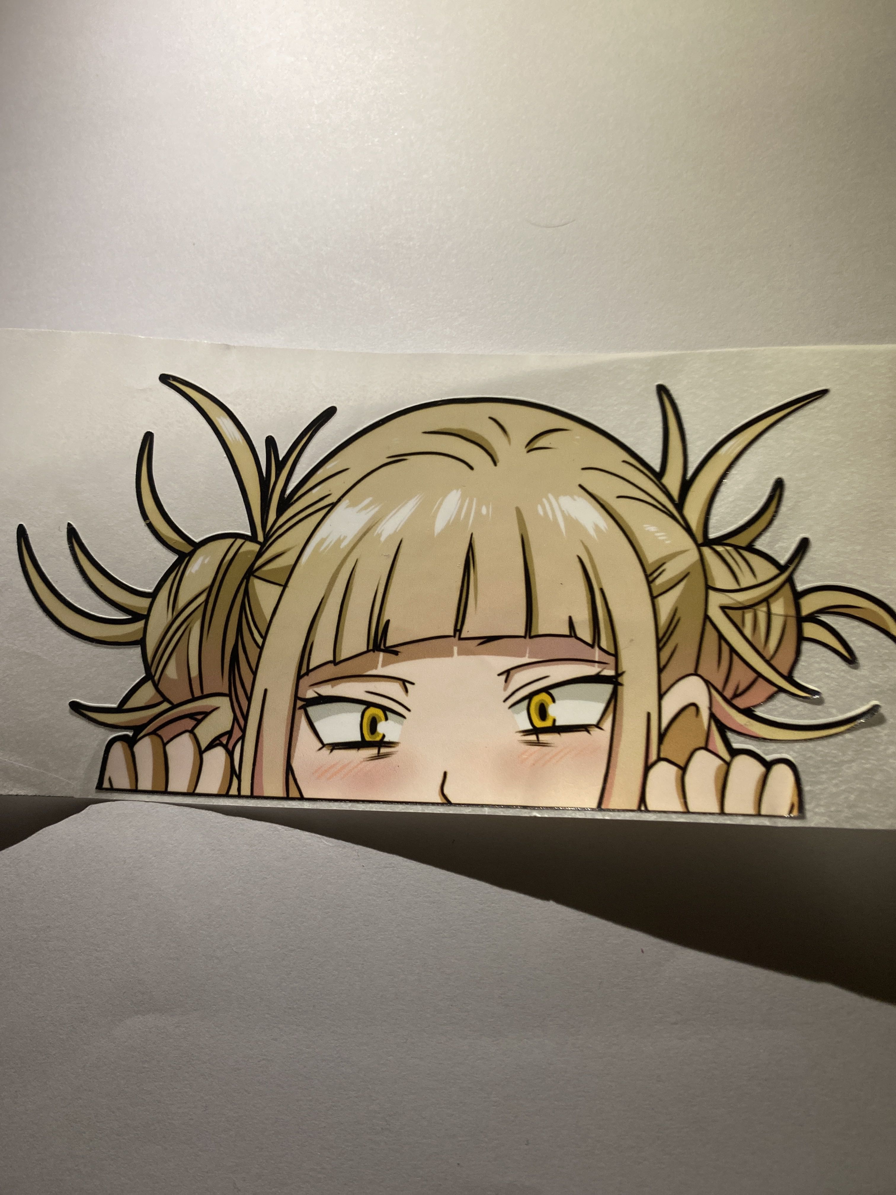 Himiko Toga Peeker Sticker, Hobbies & Toys, Stationery & Craft, Art ...