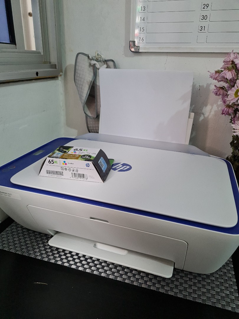 HP DeskJet 2621 Wireless Printer *ALMOST NEW*, Computers & Tech ...