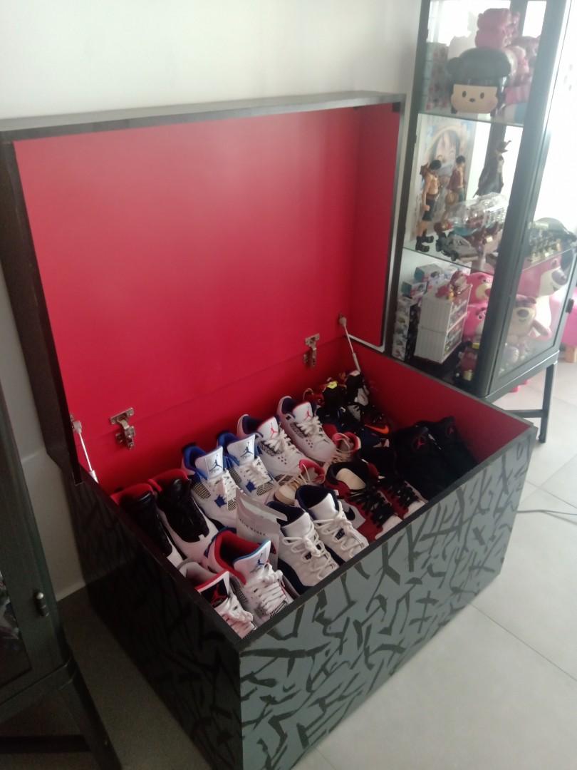 Jordan Shoebox Cabinet, Furniture & Home Living, Furniture, Shelves ...