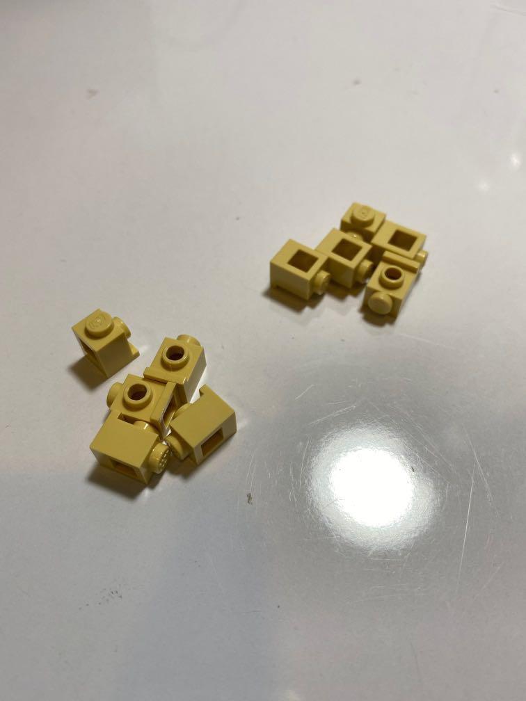 LEGO 1 x 1 TAN MODIFIED HEADLIGHT BRICK 4070 NEW , lot of 10 pcs ...