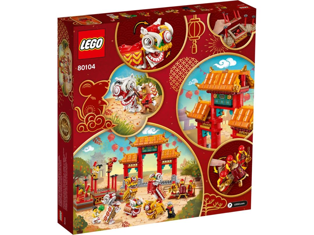 Lego Chinese Festivals - Lion Dance, Hobbies & Toys, Toys & Games on ...
