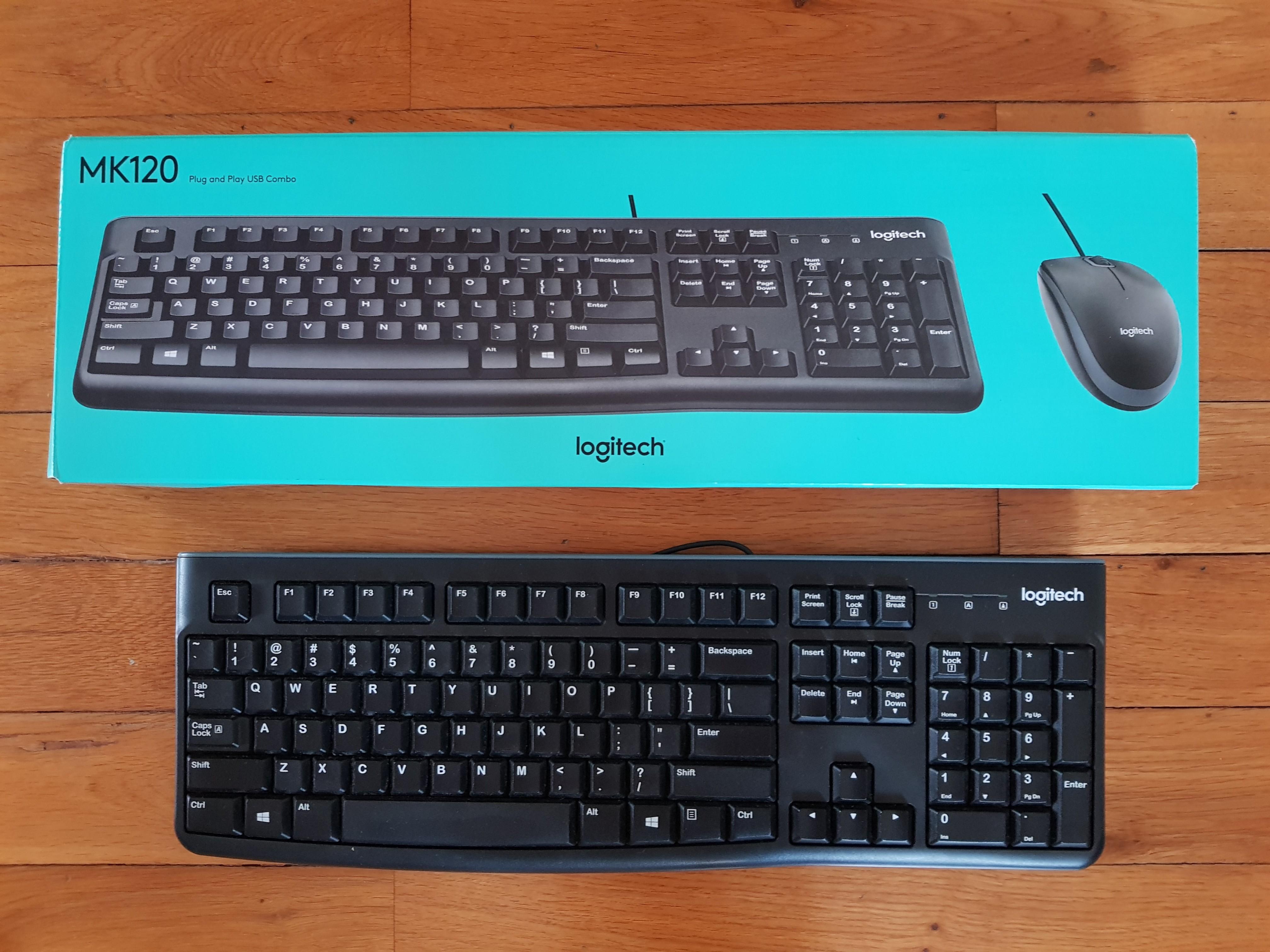 Logitech Keyboard Mk120 Computers And Tech Parts And Accessories Computer Keyboard On Carousell