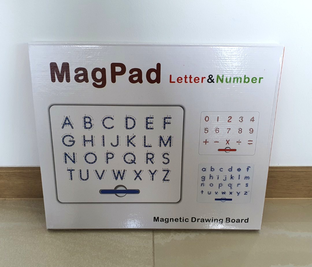 Magnetic Alphabet Board - Capital Letters, Hobbies & Toys, Toys & Games ...