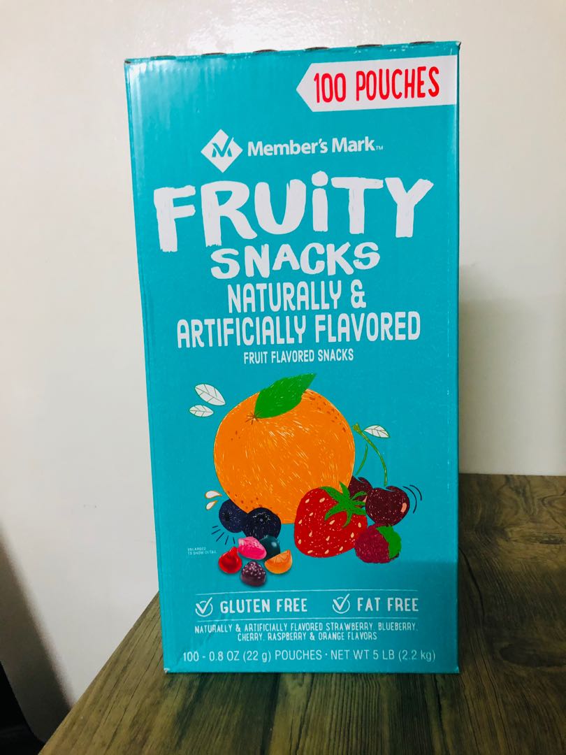 Members Mark Fruity Snack 100s, Food & Drinks, Local Eats on Carousell