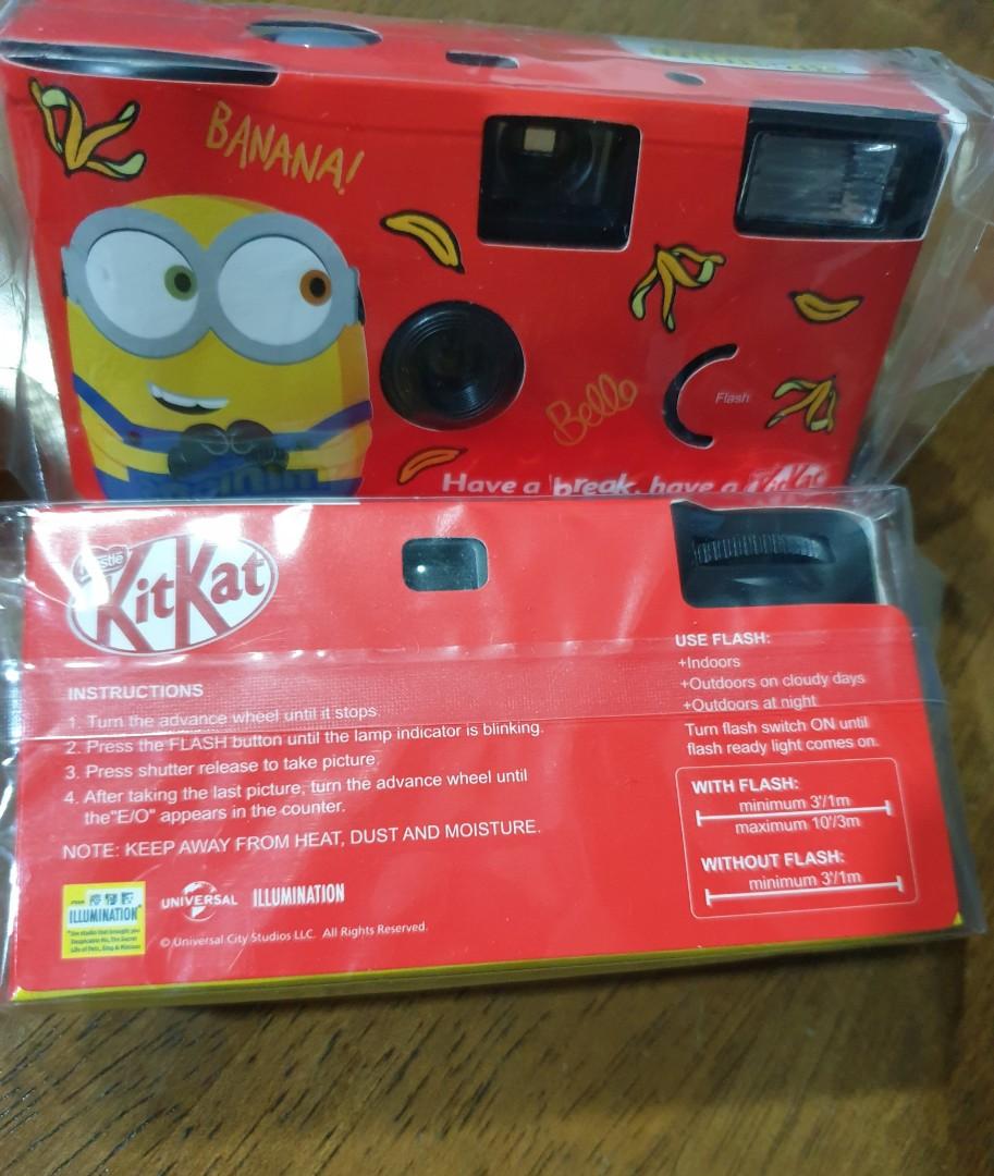 New Minion Disposable Camera (sealed with plastic). 2 @$25. 1 for $15 ...