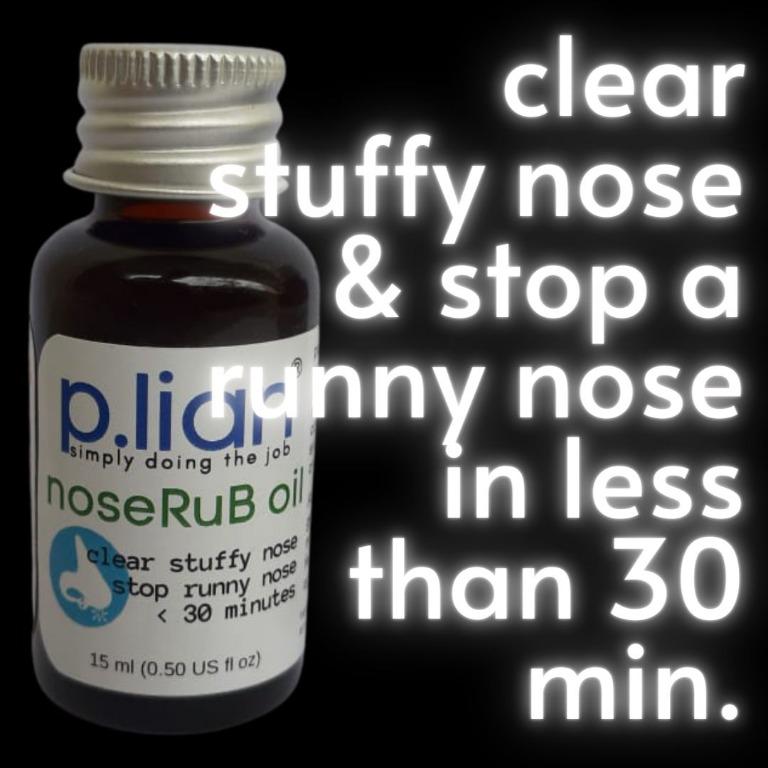 noseRuB Oil (fever, sore throat, runny nose, stuffy nose speedy cure ...