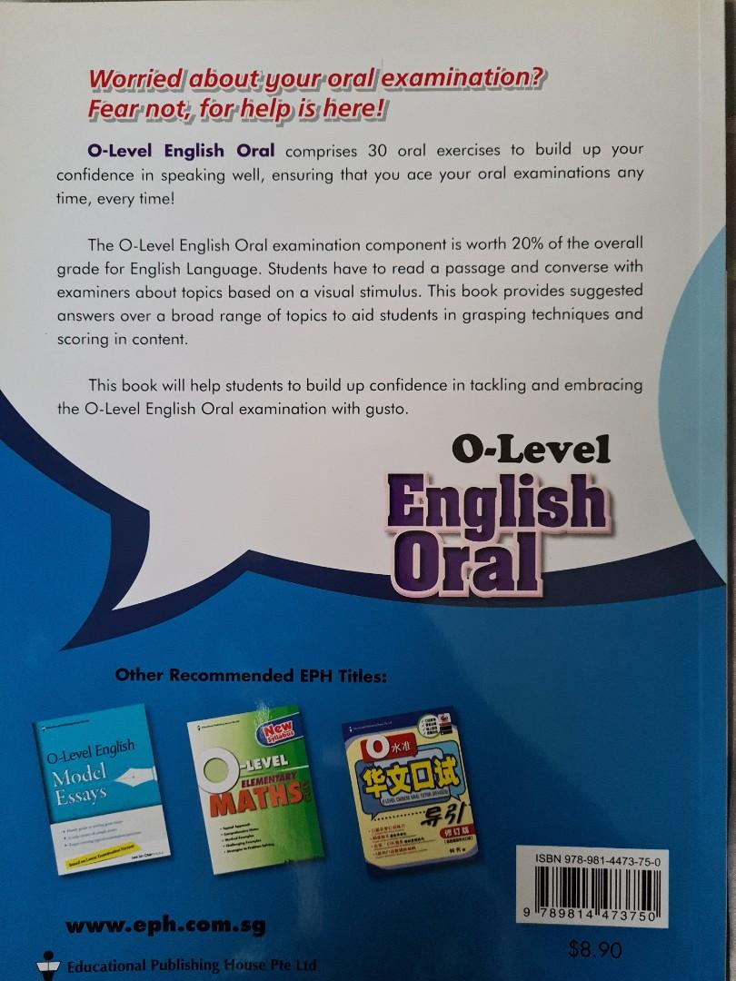 O-Level English Oral Practice Book, Hobbies & Toys, Books & Magazines ...