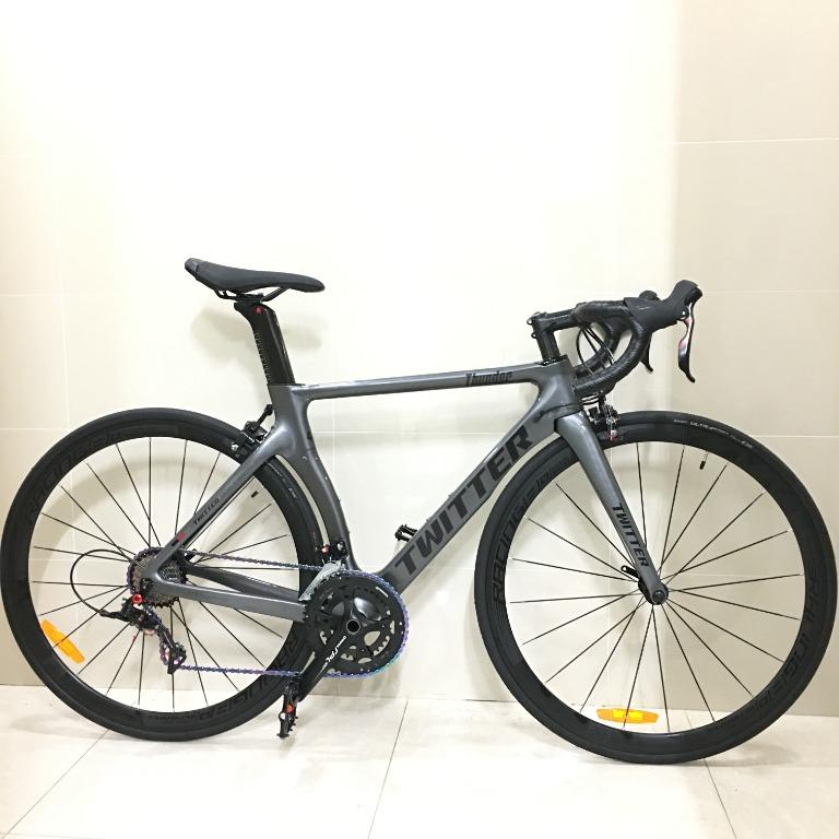 Light weight New TWITTER THUNDER C Carbon Road Bike RETROSPEC RS 22 ...