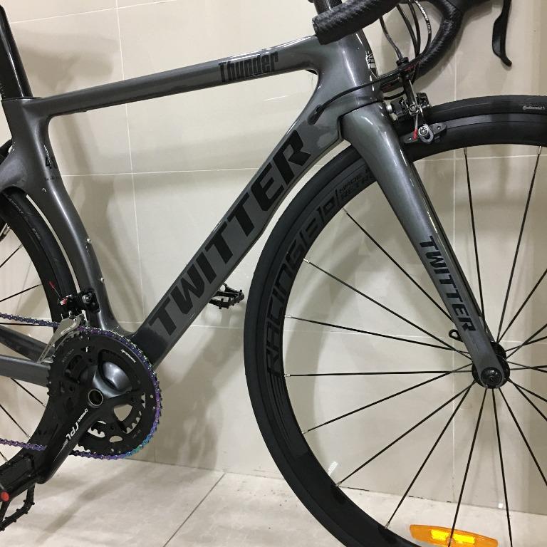Light weight New TWITTER THUNDER C Carbon Road Bike RETROSPEC RS 22 ...