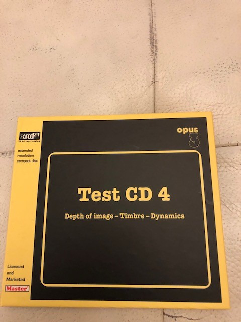 OPUS 3 Test CD 4 xrcd 24 Depth of image-Timbre-Dynamics @2004 JVC ...
