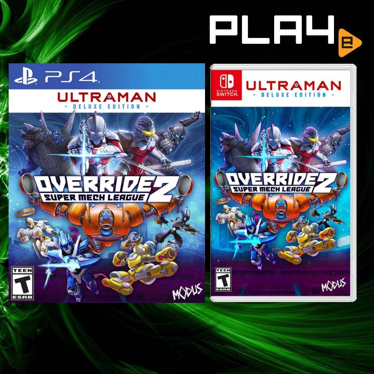 Override 2: Super Mech League [Ultraman Deluxe Edition]Brand New (PS4 ...