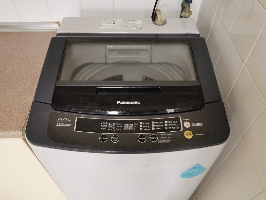 Panasonic 8kg Top Loader Washing Machine, TV & Home Appliances, Washing ...