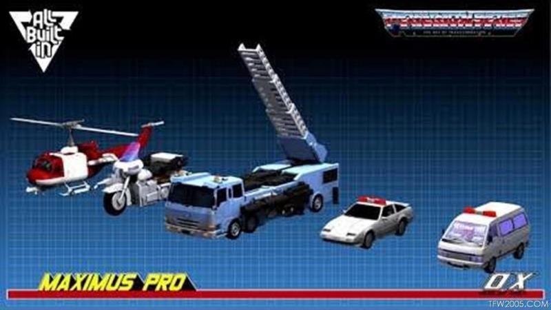 Ocular Max MMC, Full set of 5 Maximus Pro, Protectobots / Defensor ...