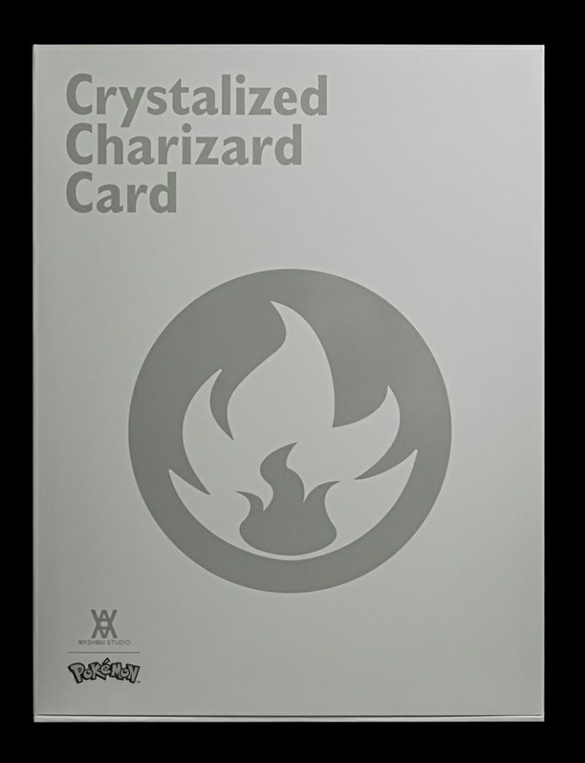 Pokemon Crystalized charizard card by daniel arsham, Hobbies & Toys ...