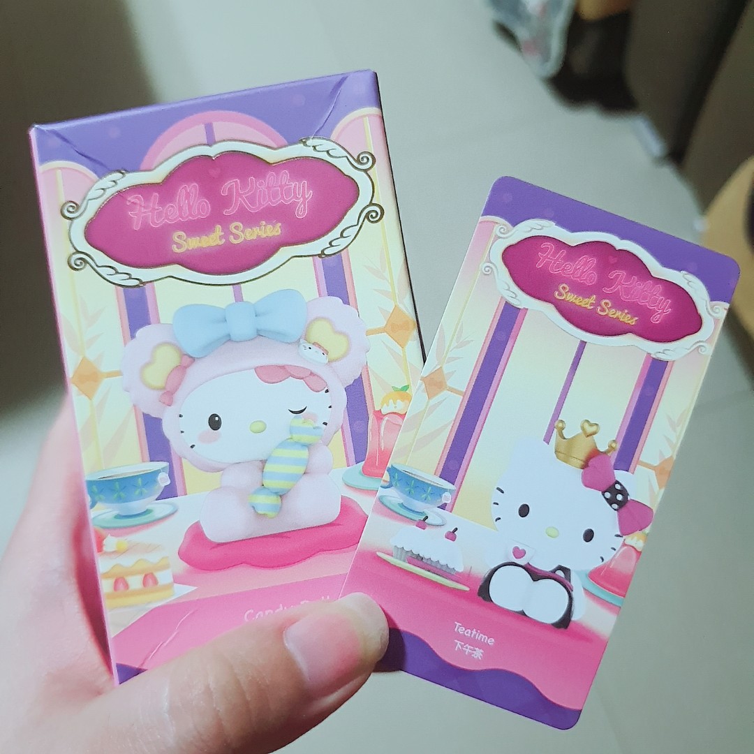 Popmart Hello Kitty Sweet Series/ Tea Time Hello Kitty/ Lovely Teddy ...