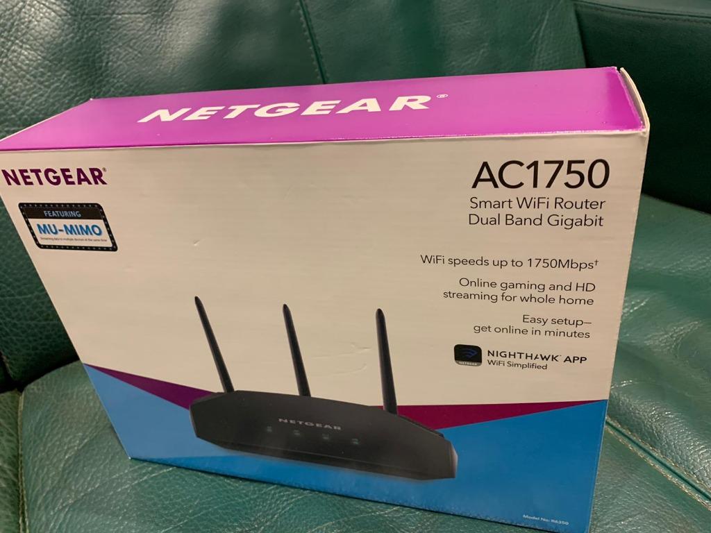 R6350 Dual Band Gigabit Smart WiFi Router - AC1750, Computers & Tech ...